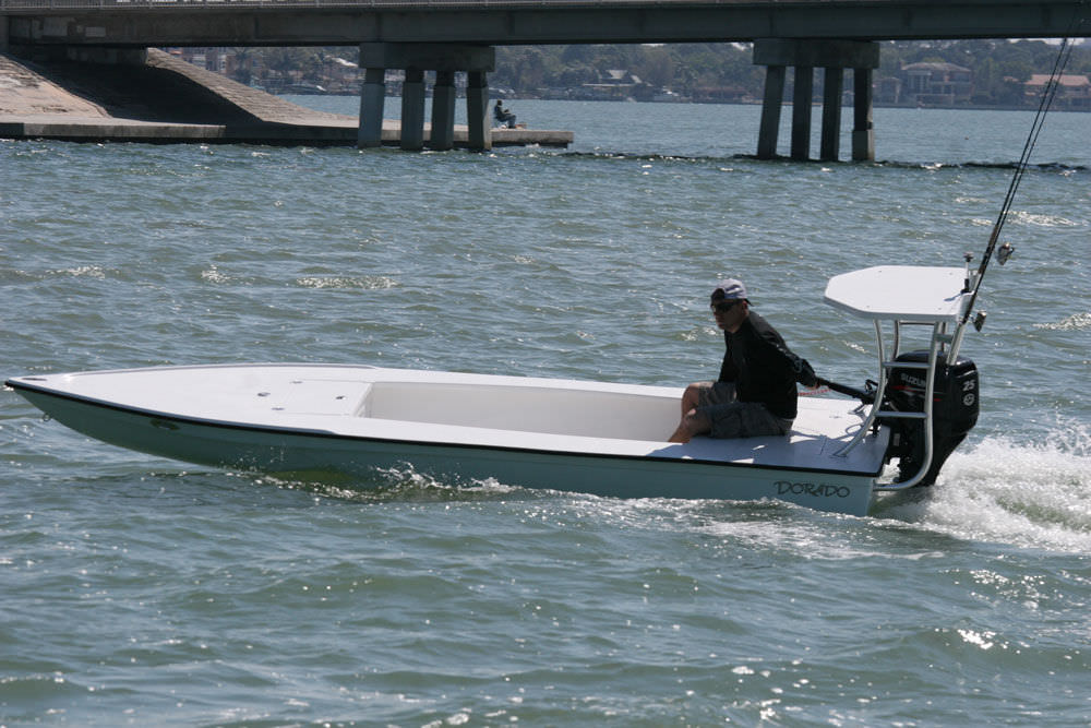 Рыбацкая лодка c подвесным мотором - 16 SKIFF - Dorado - для спортивной ...