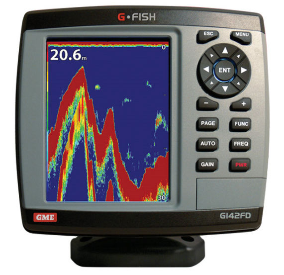 Рыбопоисковый эхолот для катера - G142FD - GME electrophones - цветной