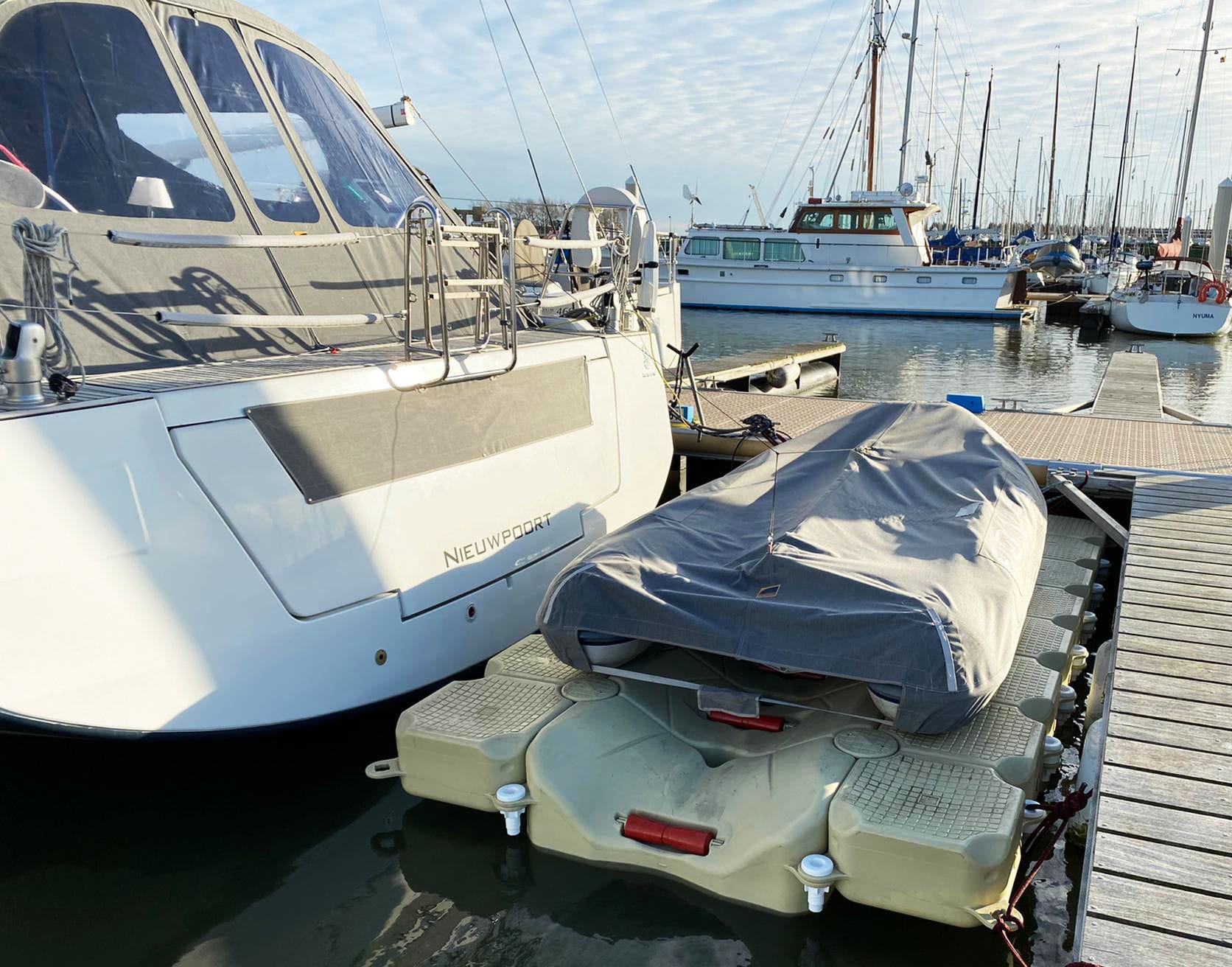 Плавучий док - Flexiport - PMS DOCK MARINE SYSTEMS - модульный / для ...