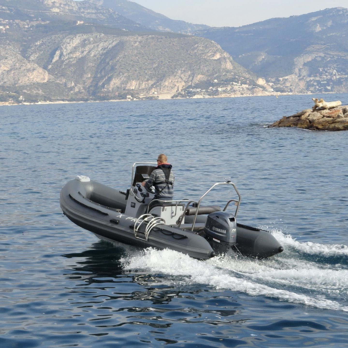 Надувная лодка c подвесным мотором - XPRO 535 - 3D MARINE - полужесткая ...