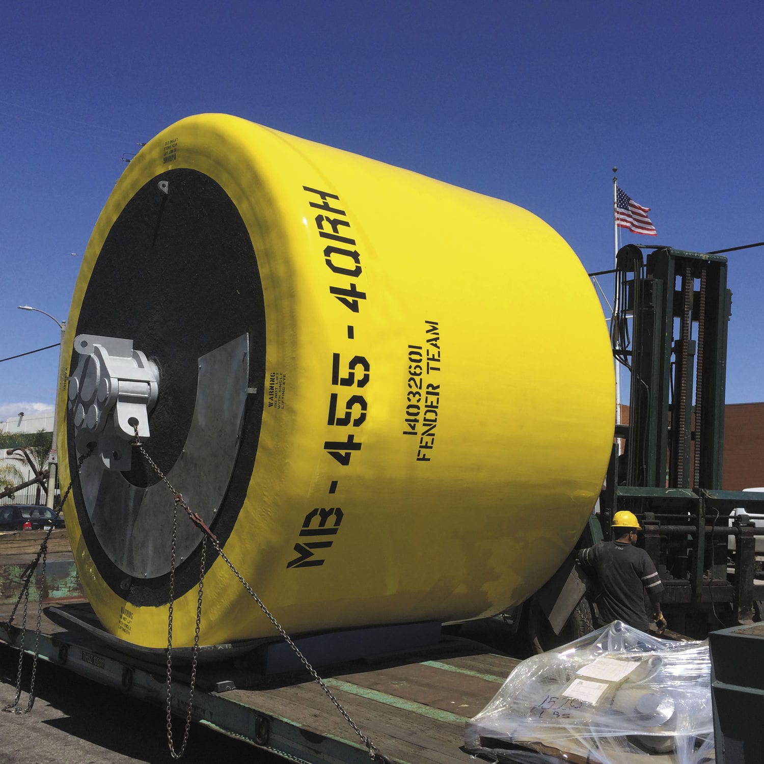 Многоцелевой буй - Ocean Guard - ShibataFenderTeam - для портового ...