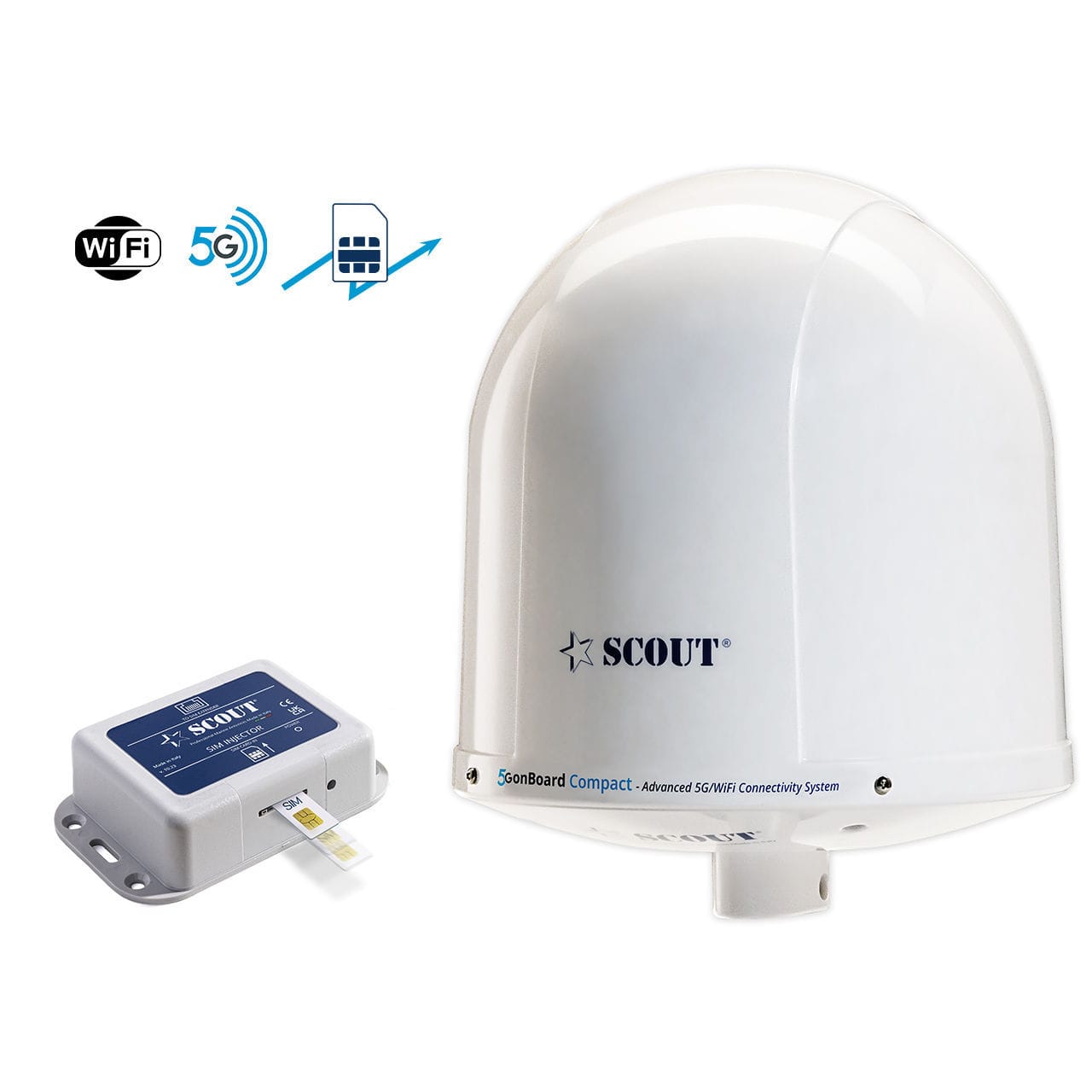Антенна WiFi - 5G onBoard Compact - Scout S.r.l. - Интернет / 5G / 4G
