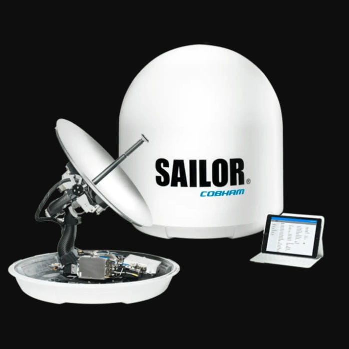 Спутниковая антенна - SAILOR 600 VSAT Ka - Cobham - VSAT / Satcom ...