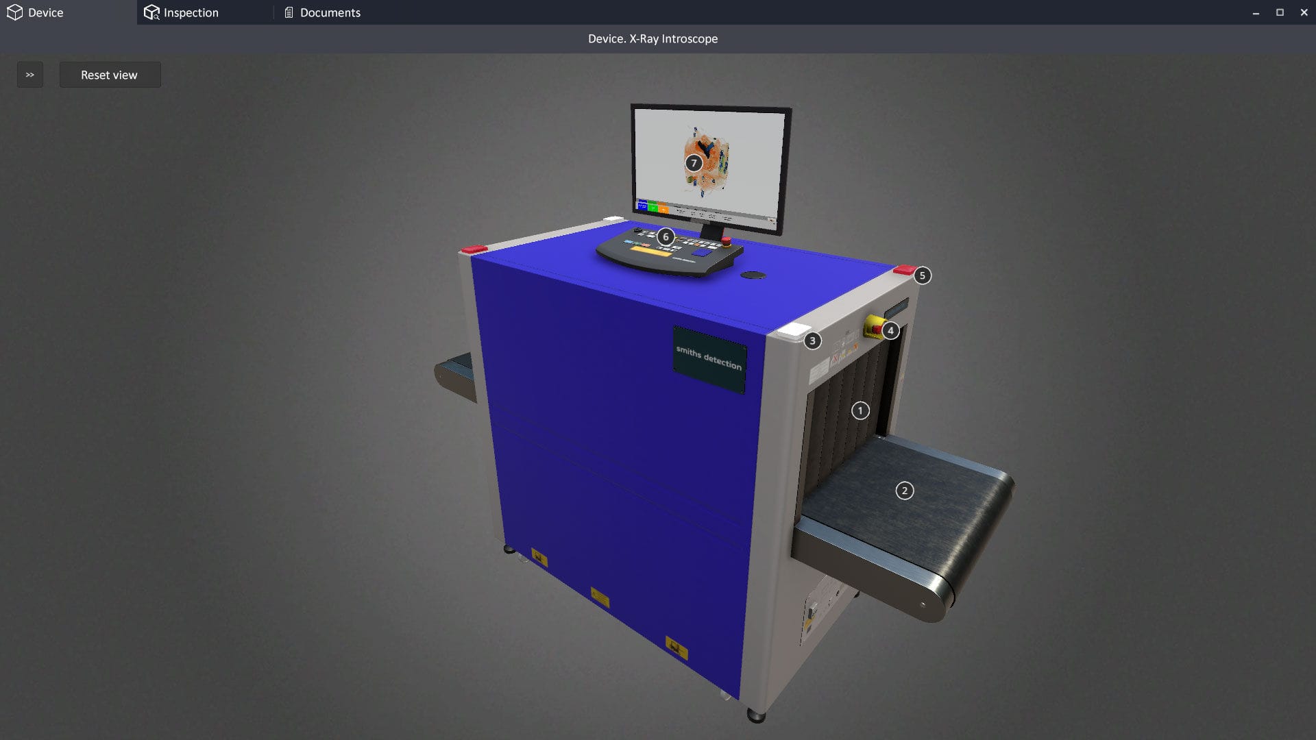 Тренажер для рентгеновского интроскопа - X-Ray Introscope - STORM SIM