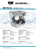 Двигатель in-bord - MD704LS - LVM - VM motori - дизельный / прогулочный ...